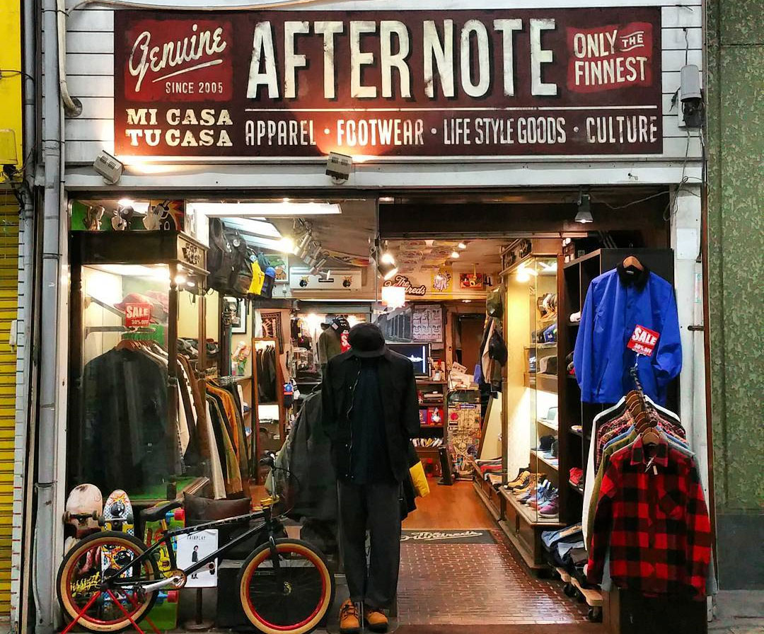 After Note （アフターノート）大阪 新世界 | 会社概要,ストリートファッション,LAブランド正規取り扱い通販ショップ