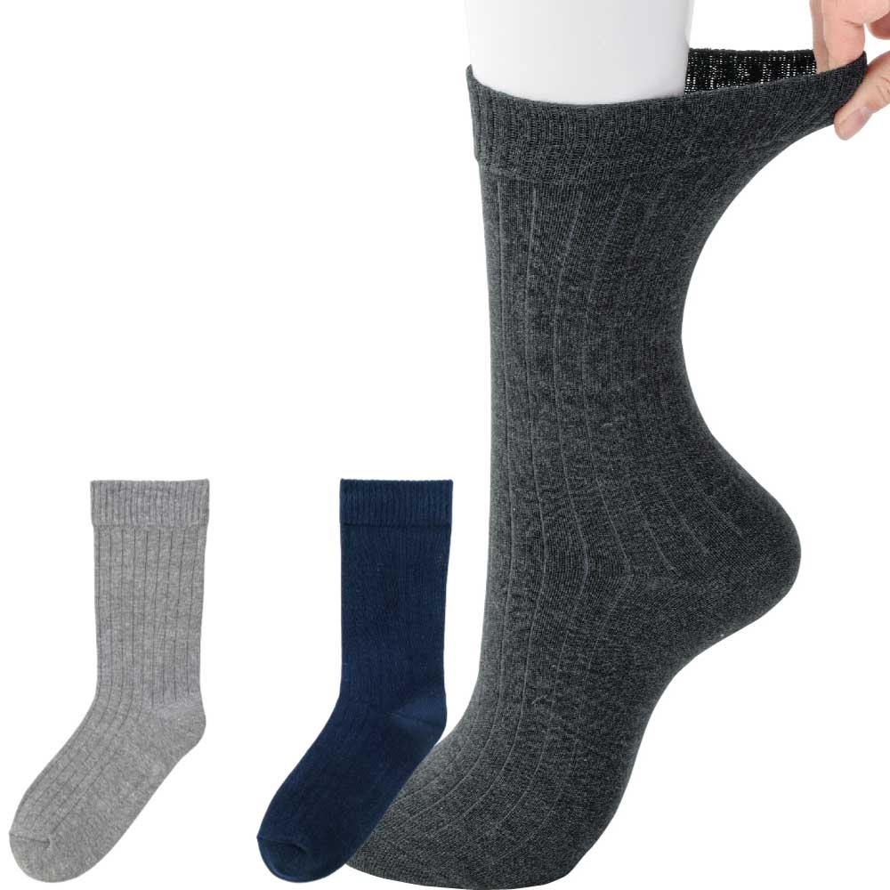 着るサプIFMC.足首ゆったり名前の書けるソックス 24～26cm レディース 婦人 用 イフミック | 男性用衣類,靴下,日本製 靴下 | 介護をてらす笑顔を応援 ハナサンテラス