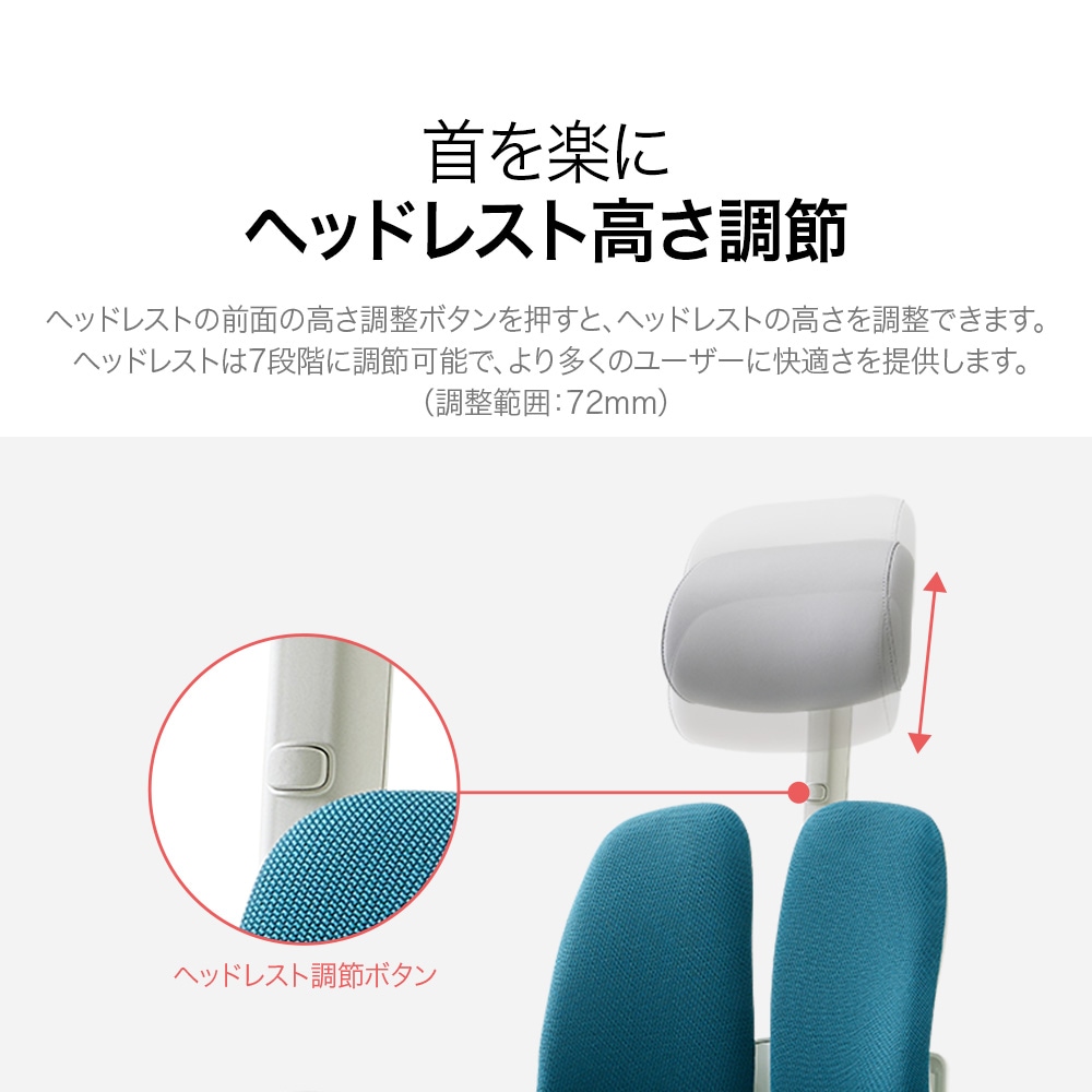 【日本独占販売】デュオバック D2500G-DASW ホームオフィスチェア 人間工学椅子 パソコンチェア ゲーミングチェア 肘付き ヘッドレスト リクライニング DUOBACK 正規品 韓国