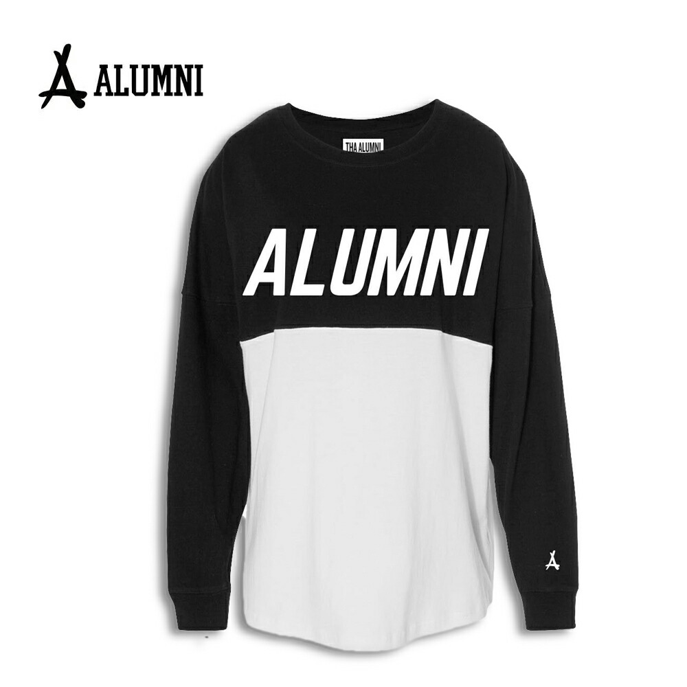 ALUMNI CLOTHING アルムナイクロージング RUN IT UP JERSEY TEE メンズ インポート KID INK ロングT ...