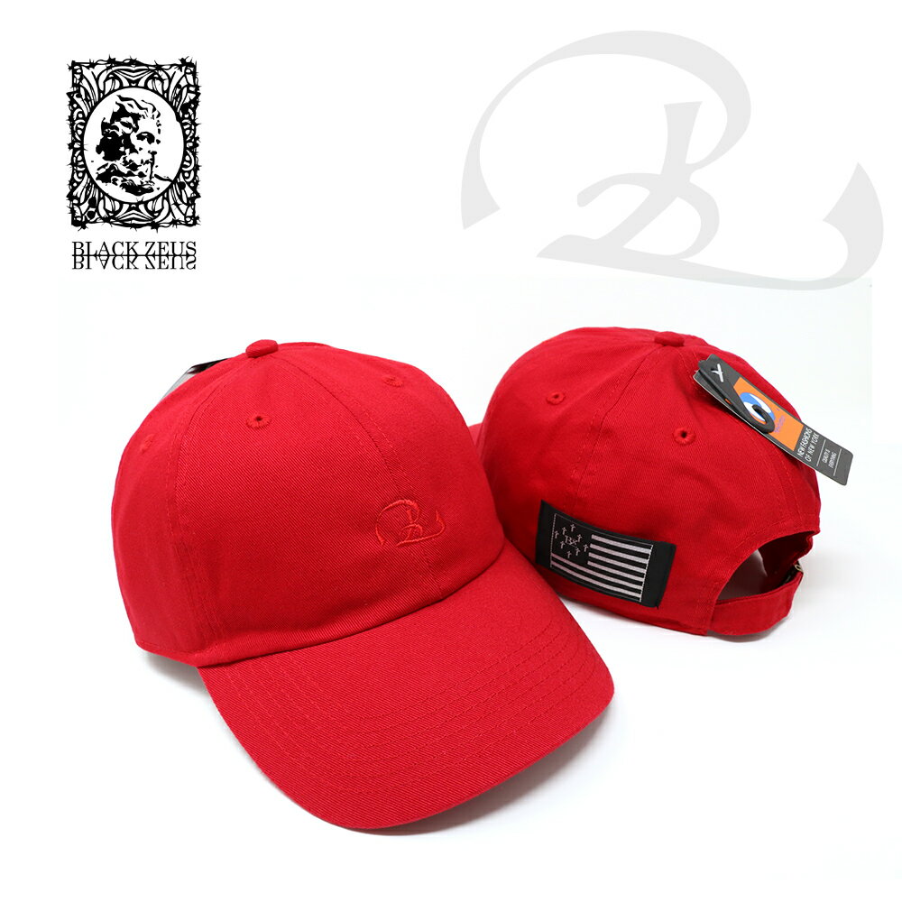 Black Zeus ブラックゼウス BZ Icon CAP Flag Red×Or ストラップバック キャップ RED | すべての商品 ...