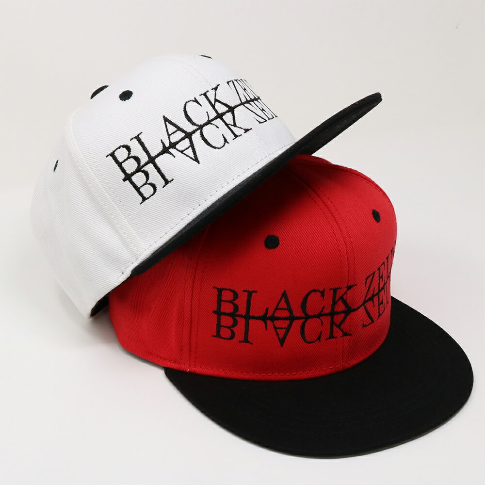Black Zeus ブラックゼウス BZ Mirror CAP RED×Noir レッド×ブラック スナップバック キャップ ONE ...