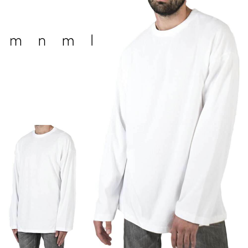mnml ミニマル DROP L/S TEE WHITE トレンド ドロップショルダー ロングTシャツ 無地 S/M/L/XL | すべての ...