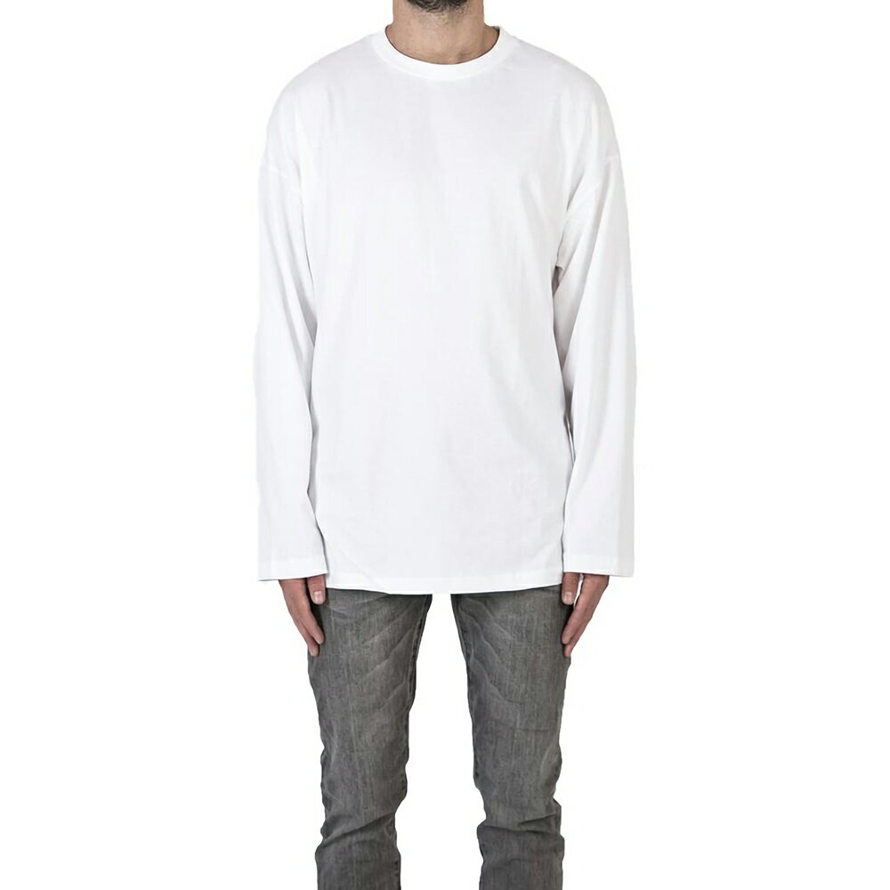 mnml ミニマル DROP L/S TEE WHITE トレンド ドロップショルダー ロングTシャツ 無地 S/M/L/XL | すべての ...