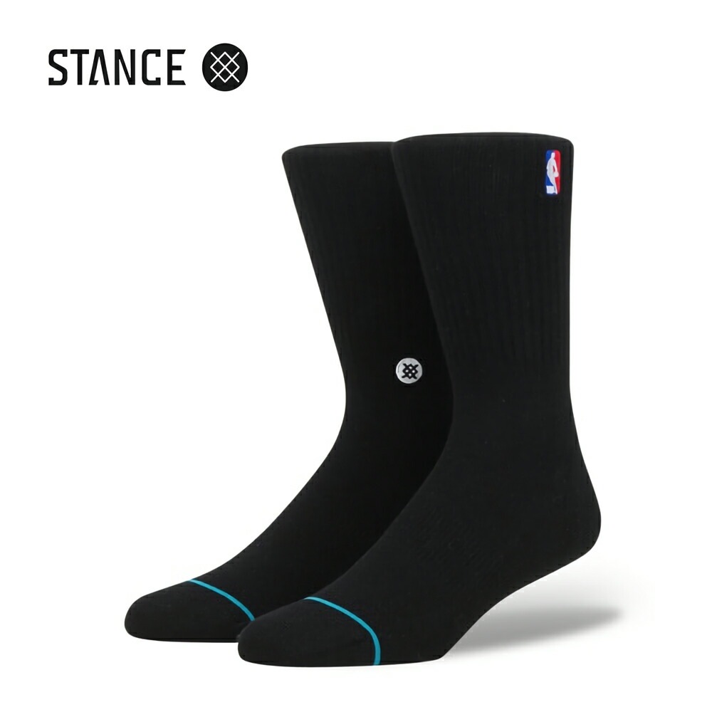 STANCE スタンス NBA LOGOMAN CREW ユニセックス ソックス BLACK L | すべての商品 | ABLAZE-K