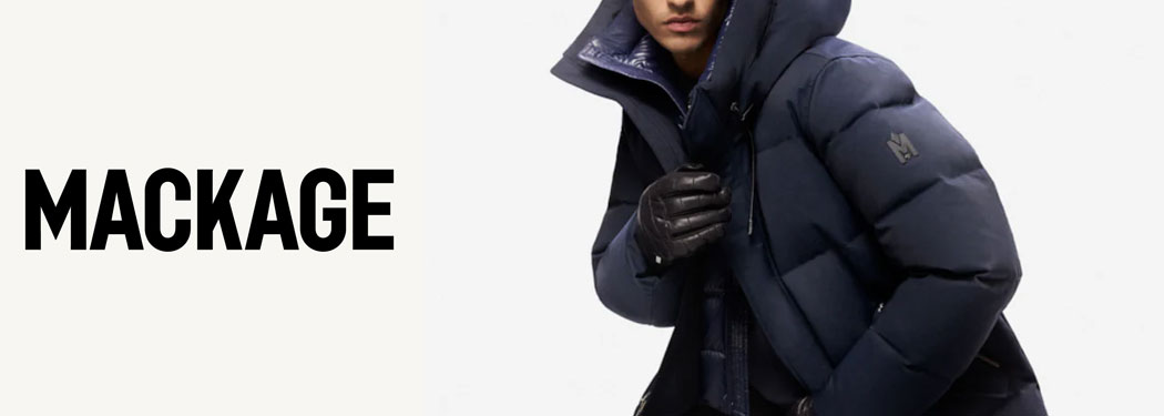 MACKAGE【マッカージュ】ダウンブルゾン IKER BLACK ナイロン ポリエステル ブラック | ブランド,M,MACKAGE ...