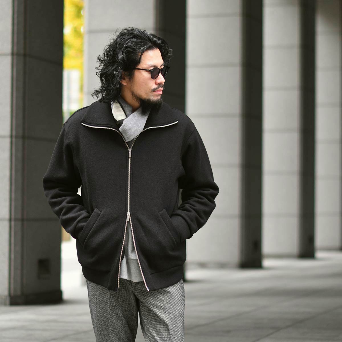 BARENA VENEZIA【バレナ ヴェネチア】ハイジップアップブルゾン Capospalla Alon Lanoso CSU5227 ...