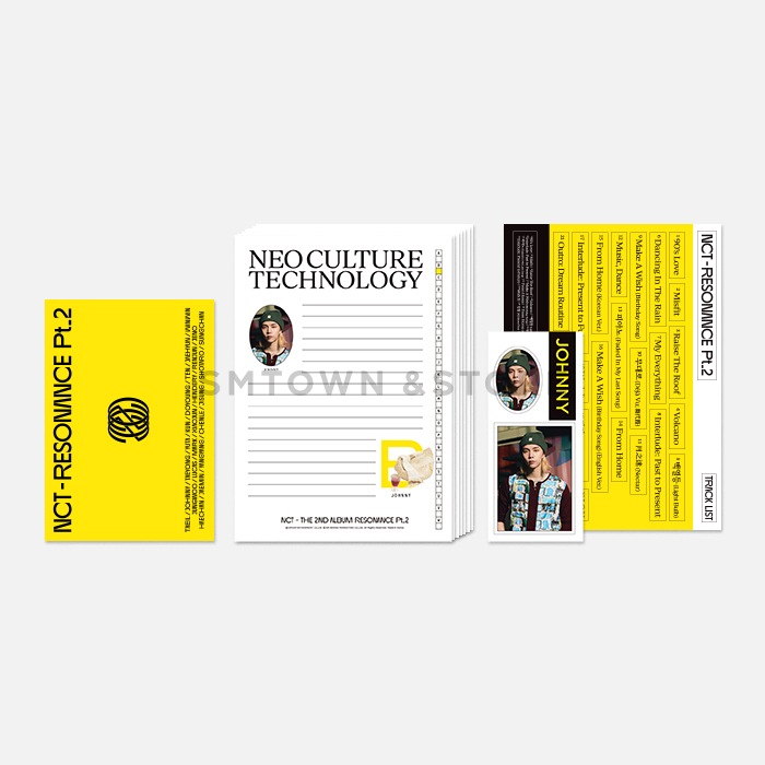 【予約】NCT LETTER SET_RESONANCE Pt.2「SMTOWN&STORE」