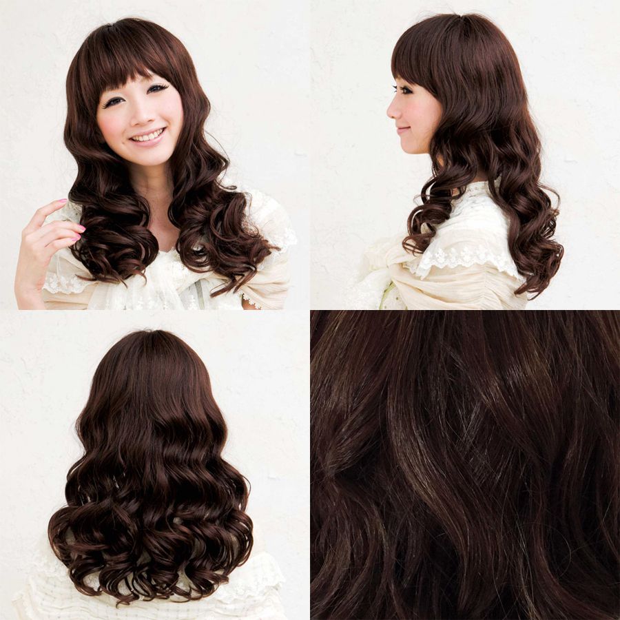 廃盤ラパンドアール 1011 マーメイドウェーブ(ブラウニー) (送料無料)  フルウィッグ ロング コスプレ ラパンドアール 1011 マーメイドウェーブ(ブラウニー) Lapin d'or フル