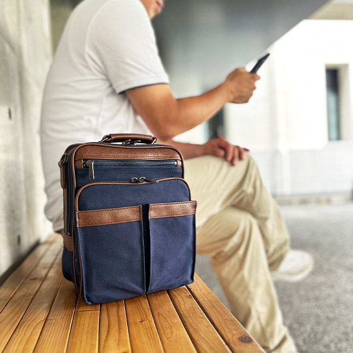 BLAZER CLUB 2wayショルダーバッグ 縦型 メンズ斜め掛けバッグ/帆布 キャンバス/日本製/おしゃれ/ | バッグ,ショルダーバッグ | | 紳士の持ち物