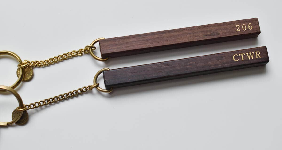 WOOD HOTEL KEY-HOLDER｜CATAWARA（カタワラ）