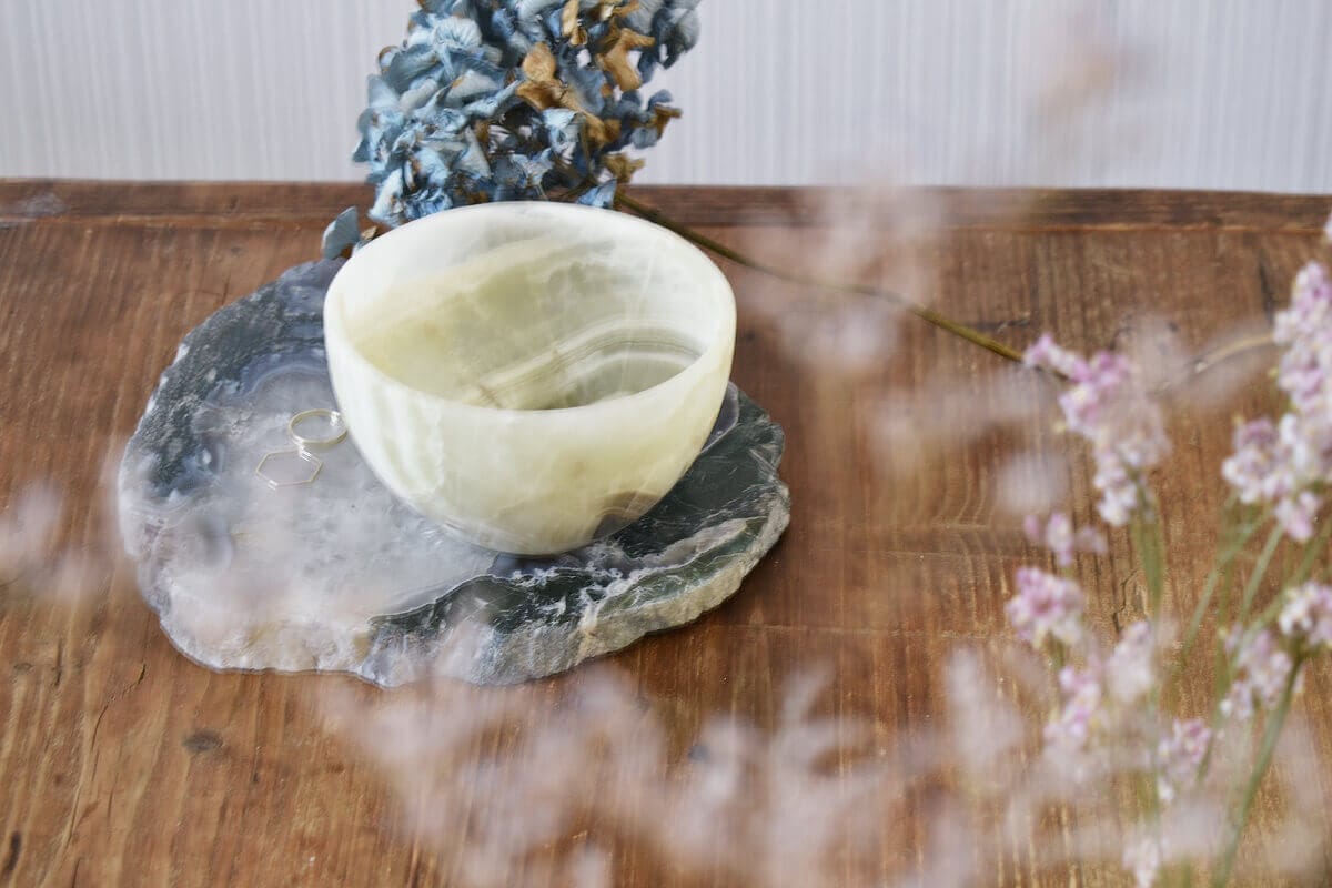 AGATE & WOOD PLATE ｜CATAWARA（カタワラ）