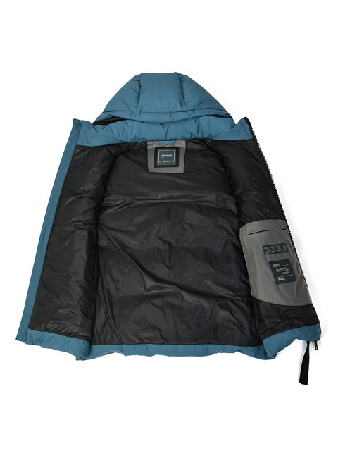 【FINAL SALE】HERNO【ヘルノ】フーデッドダウンベスト Laminar GORE-TEX PI00321UL 9217 ポリエステル ブルー | men's brand,H ...