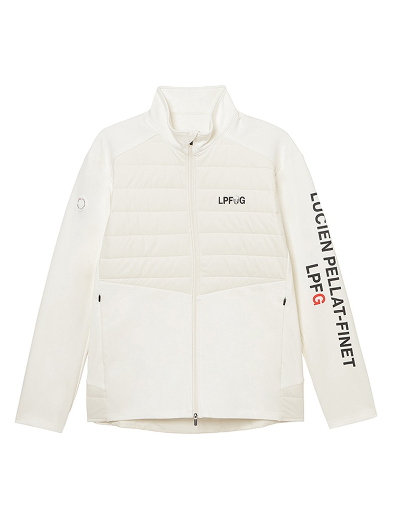LPFG メンズ 中綿 キルティング ジャケット