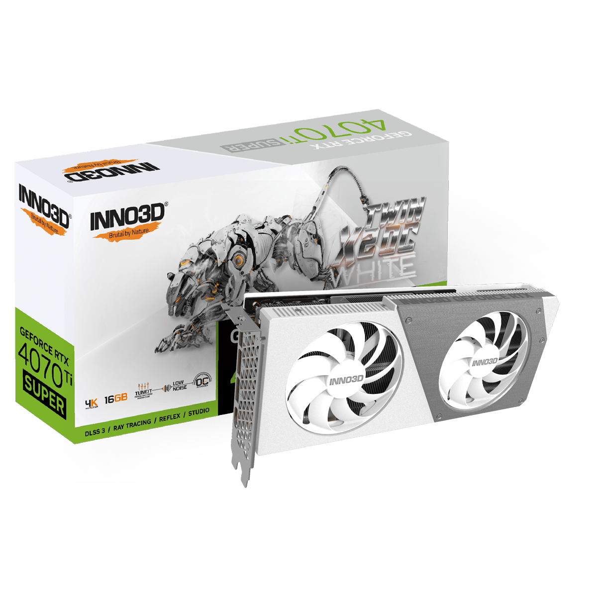 価格.com - Inno3D GeForce RTX 4070 Ti SUPER TWIN X2 OC WHITE N407TS2 ...
