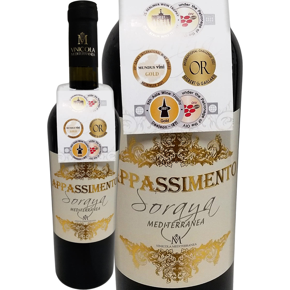 メディテラネア・ソラーヤ・サレント・ロッソ・アパッシメント 2020 | 種類別,スティルワイン,赤ワイン | 業務用ワイン卸仕入れ専門店EVAWINE