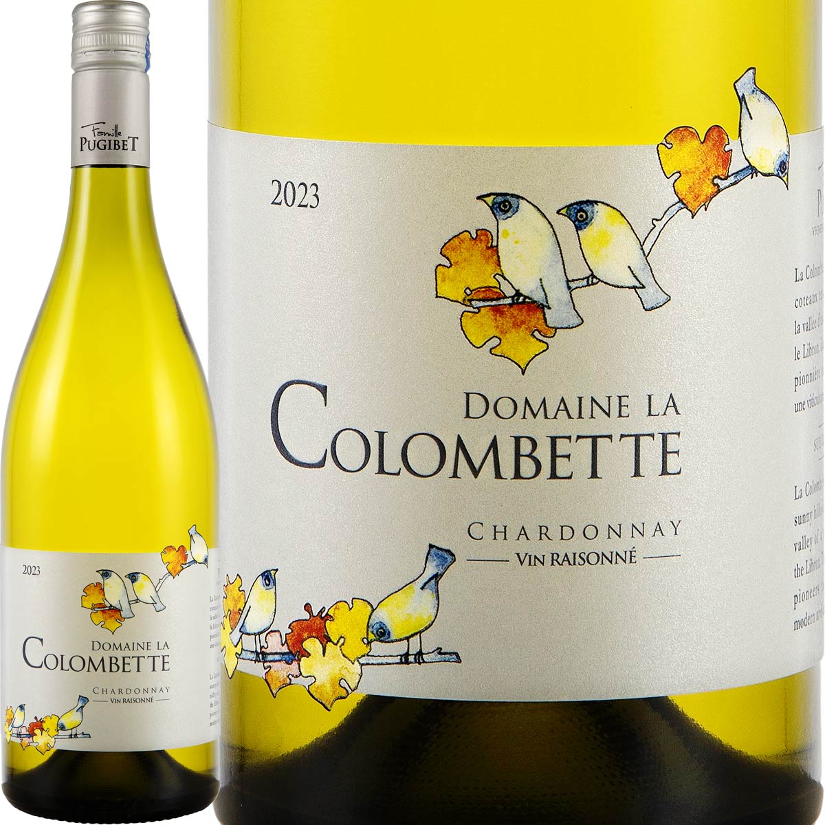 ドメーヌ・ラ・コロンベット シャルドネ 2023 | 種類別に探す,白ワイン | 業務用ワイン卸仕入れ専門店EVAWINE