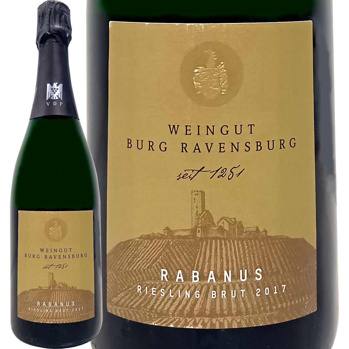 ブルク・ラーフェンスブルク ラバヌス・リースリング・ゼクト・ブリュット 2017 | 種類別に探す,スパークリング | 業務用ワイン卸仕入れ専門店EVAWINE