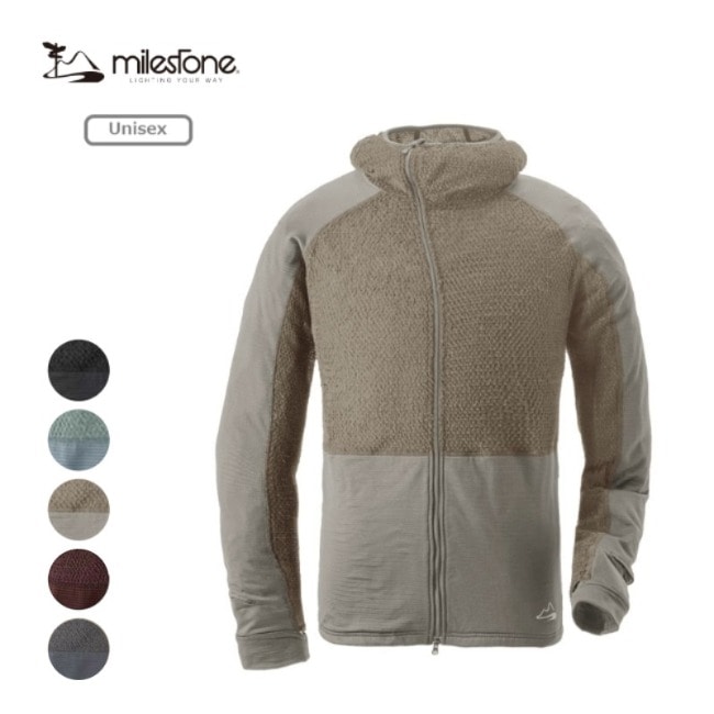マイルストーン milestone クラウド フーディー Cloud Hoody | GLAGH グラフ
