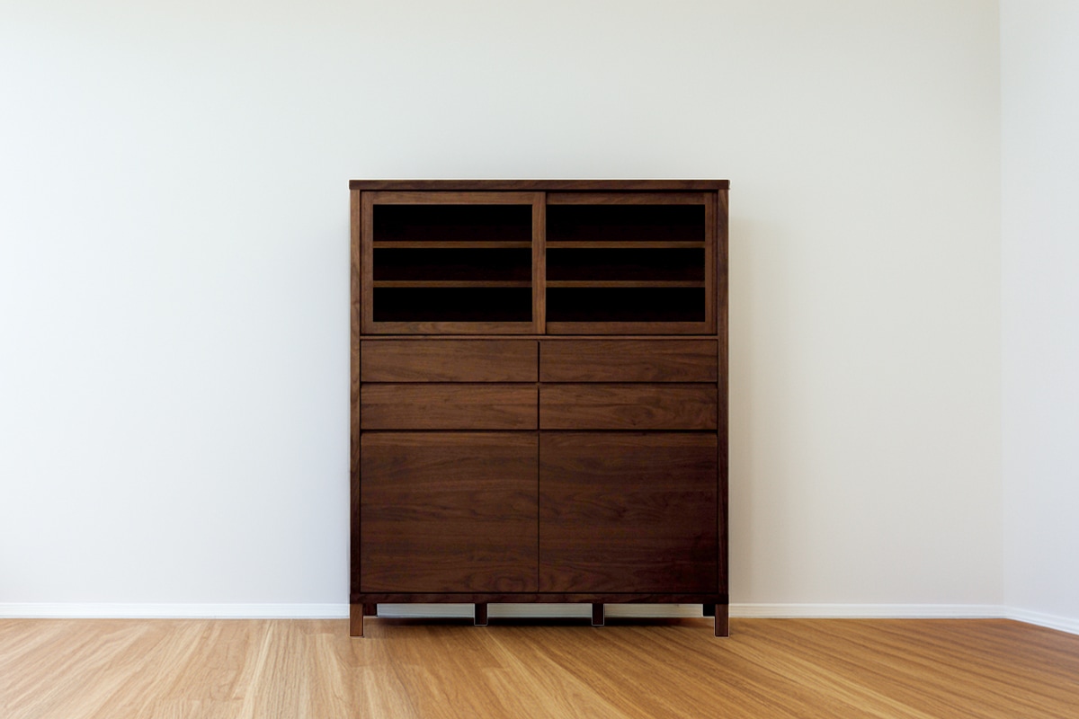 CANO 115カップボード ウォルナット