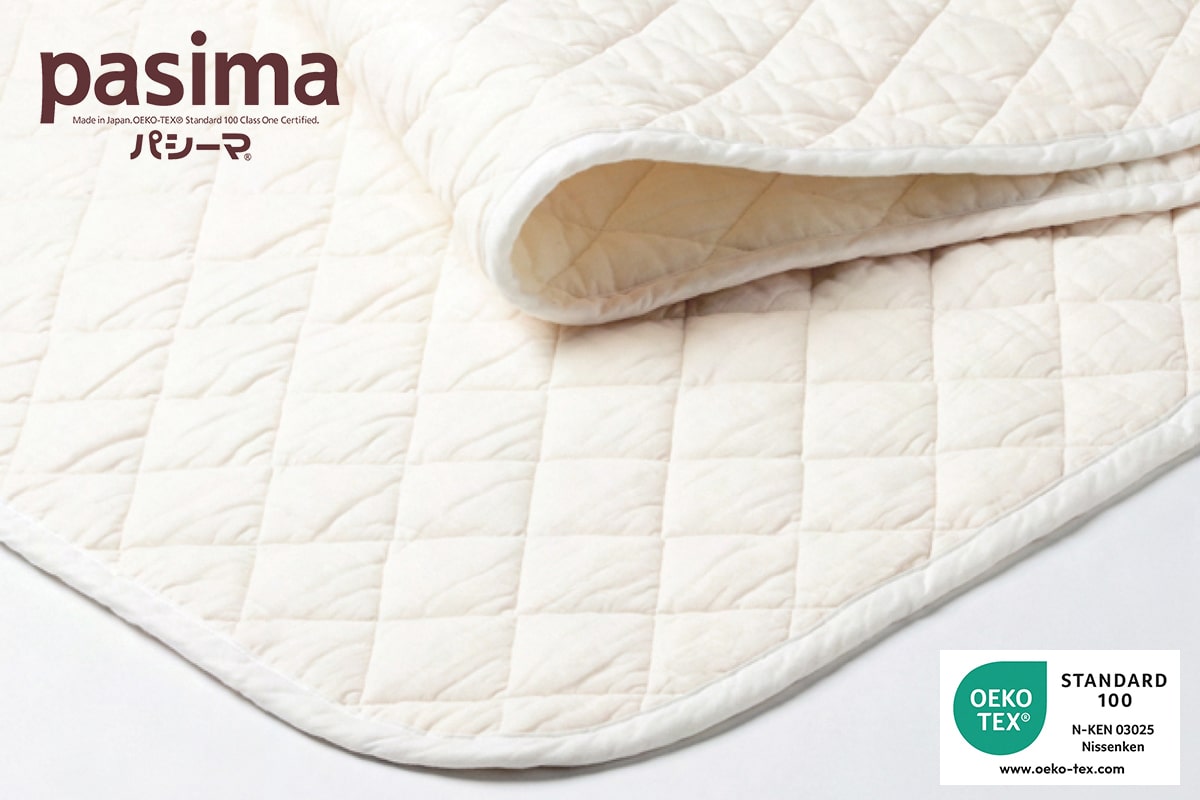 パシーマベビー シンプルパットシーツ 敷きパッド 80×120cm pasima 龍宮正規品 - 眠りの専門店 市田商店 公式オンラインストア