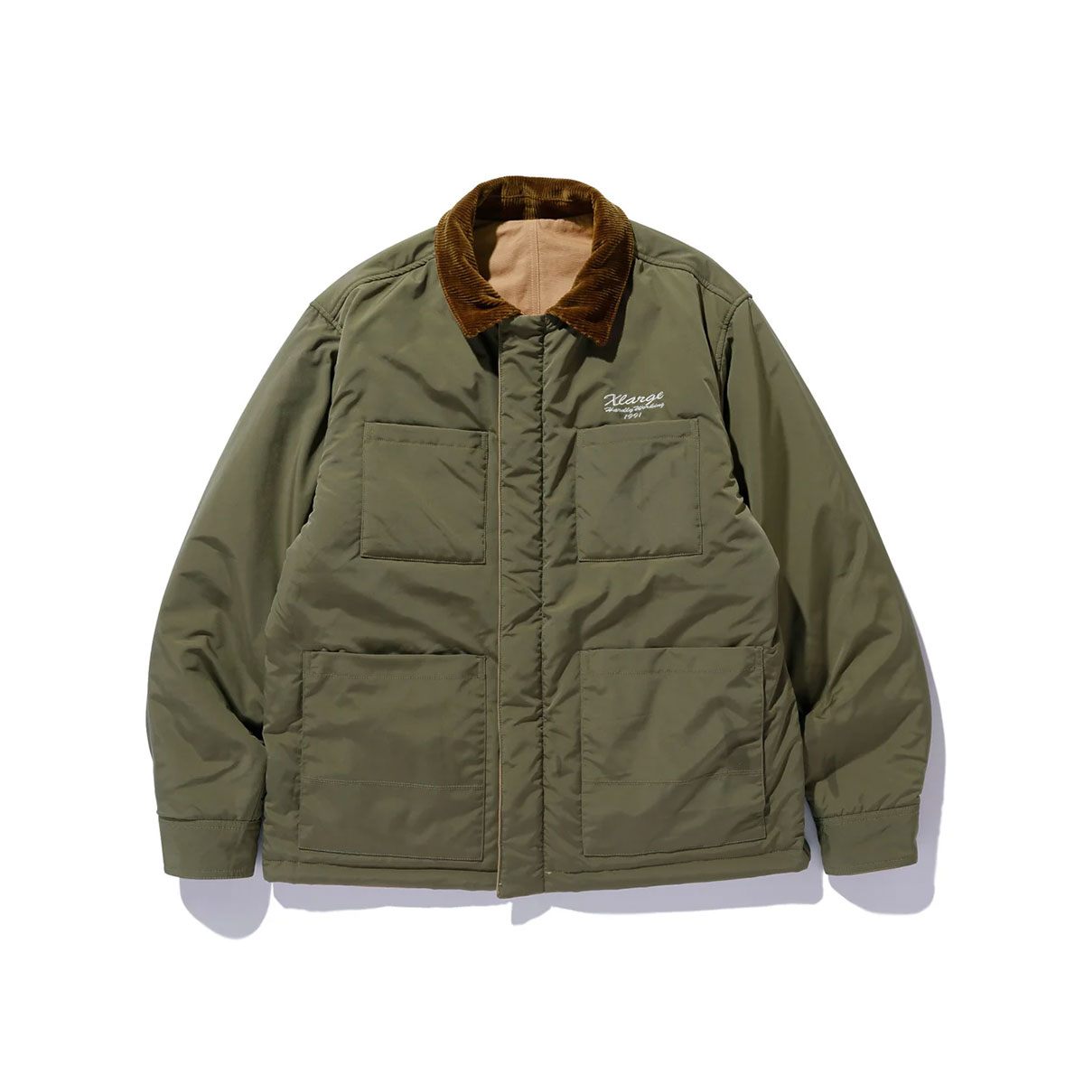 エクストララージ メンズ アウター リバーシブルワークジャケット