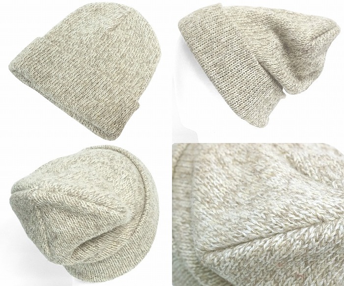 NEW YORK HAT ニューヨークハット 4501 Ragg Wool Cuff ラグ ウール カフ オートミール