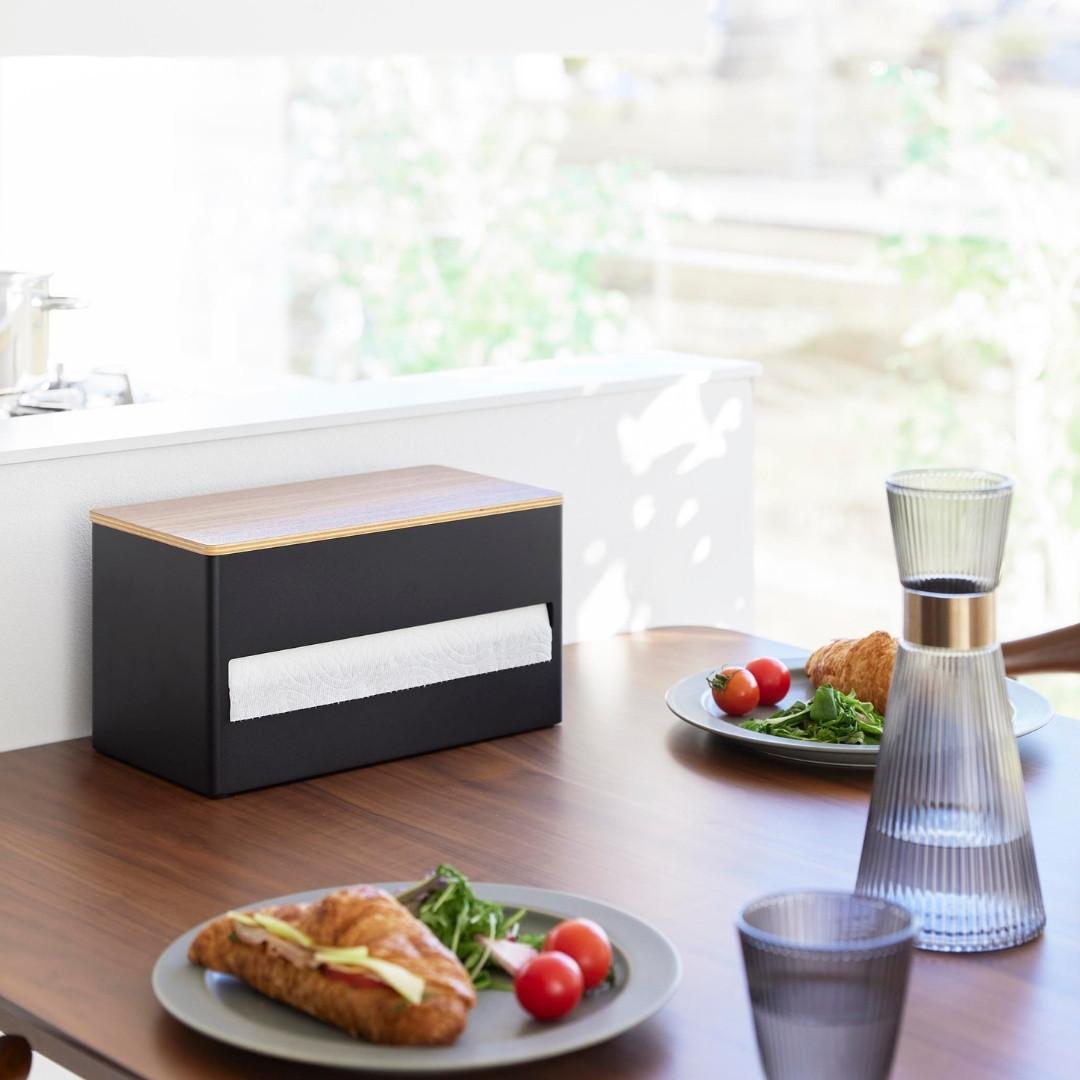 【RIN】 片手でカット 隠せるキッチンペーパーホルダー L｜キッチン用品,キッチン収納,キッチンペーパーホルダー｜kurasso（クラッソ）