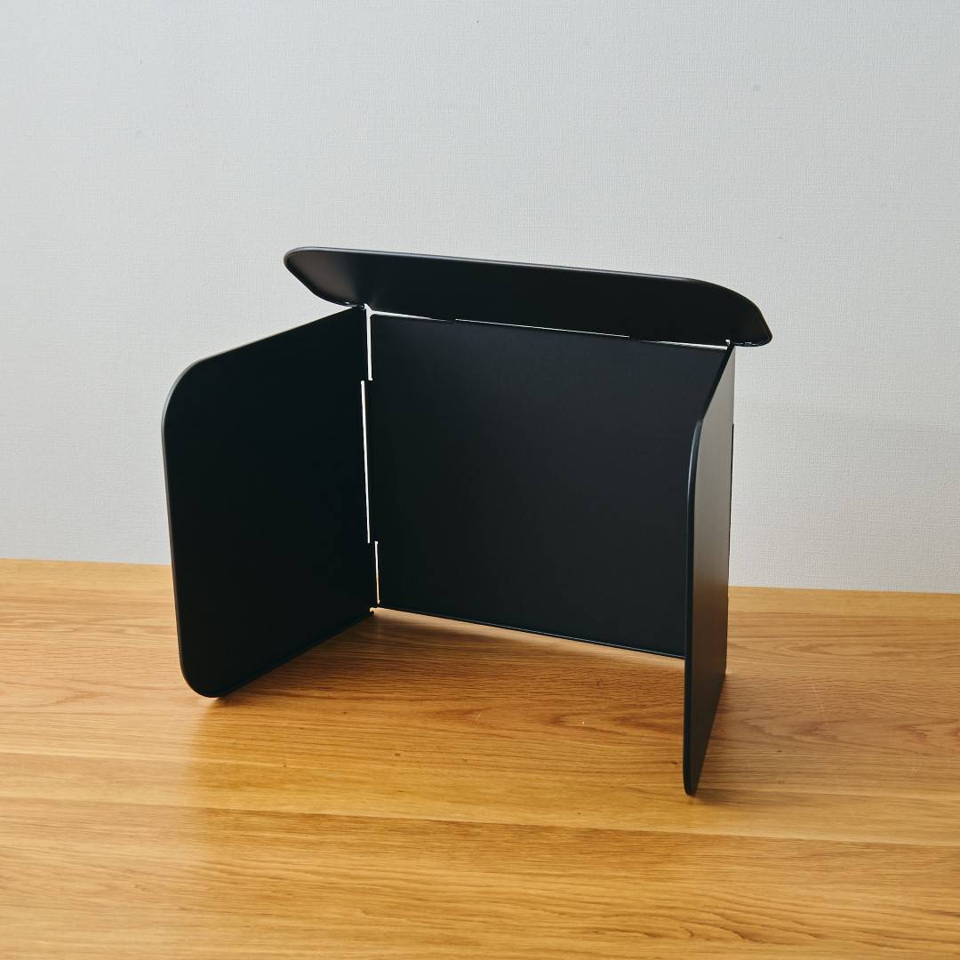 【AUX】 コンパクト4面レンジガード ブラック｜キッチン用品,キッチンツール｜kurasso（クラッソ）