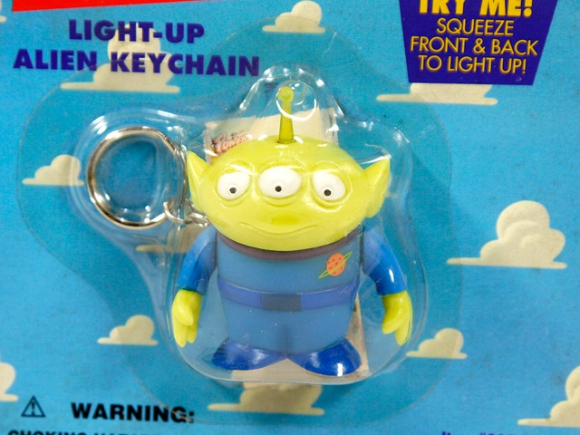 TOY STORY 90’ Light-Up ALIEN Keychain ライトアップ エイリアン キーチェーン | トイストーリー ...