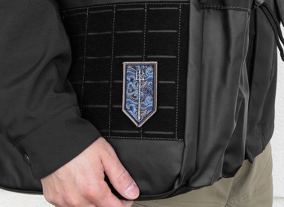 【ゆうパケット対象 】SPD Trident Banner LTD ED Morale Patch | KINRYUオンラインストア