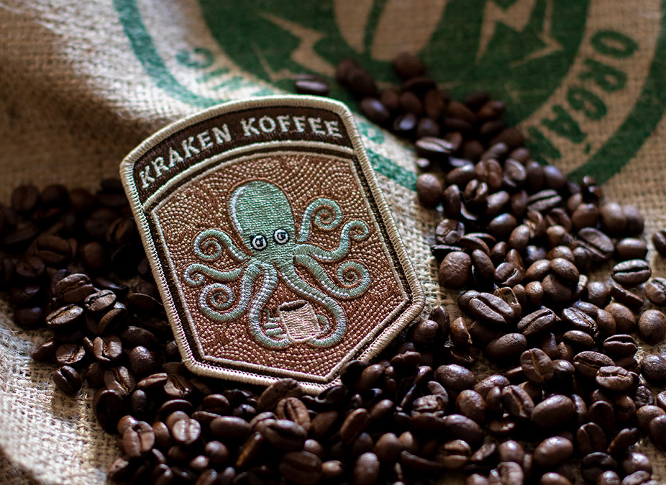 【ゆうパケット対象 】SPD Kraken Koffee Flash 2020 Morale Patch
