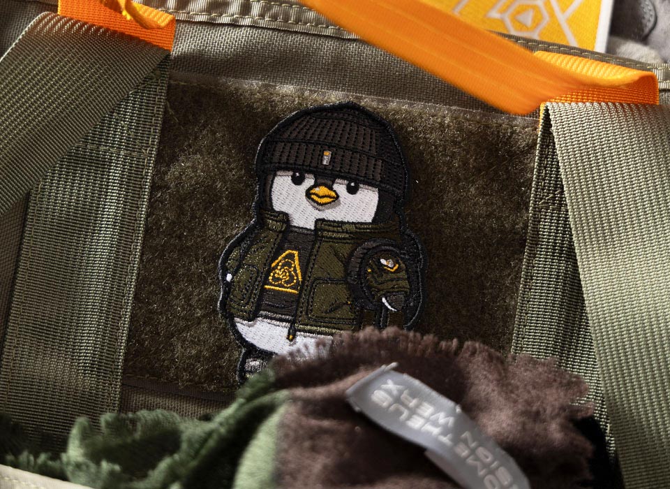 【ゆうパケット対象 】PDW X |M.A.M.U.| Penguin Morale Patch | KINRYUオンラインストア