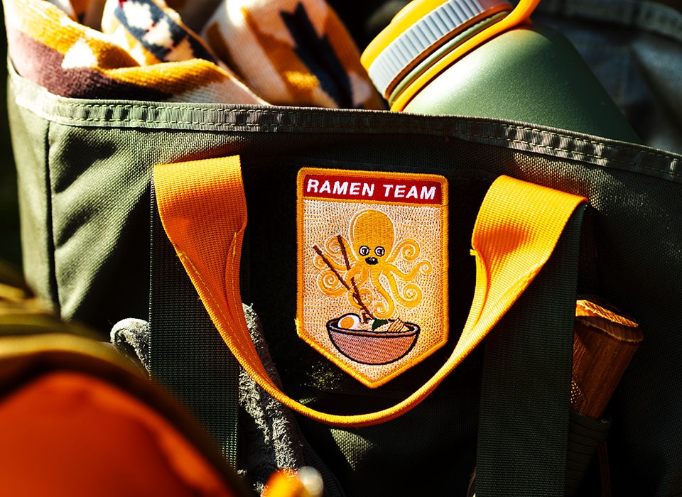 【ゆうパケット対象 】SPD Ramen Team 2024 Morale Patch | KINRYUオンラインストア