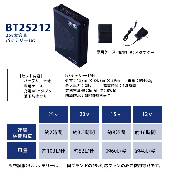 空調服 XE98028 [ 2025 年セット] ジーベック サイドファン式ベスト