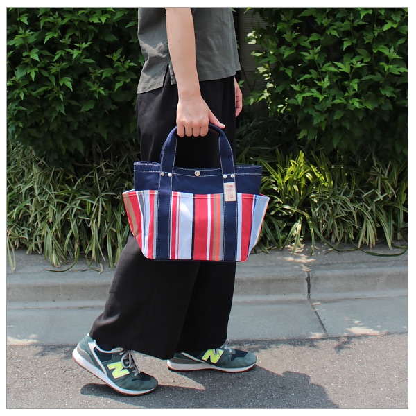 レトワール デュ ソレイユ 4ポケットトートS (U113) ダ シルヴァ ルージュ ブランLes Toiles Du Soleil (DA SILVA／rouge／blanc) | ブランド ...