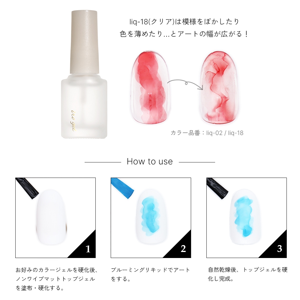 【ネコポス送料無料】irogel ブルーミングリキッド セレクト6本セット 全3種 約5ml入り | ジェルネイル用品,ジェル,ネイルインク・ブルーミングリキッド | Nailtown ジェル ...