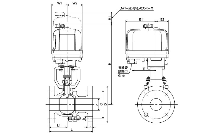 電動バルブEXH200（KITZ 《標準(または鉄)/生地(または標準)》 | 配管材,標準(または鉄),生地(または標準),KITZ（ｷｯﾂ） | ネジショップ