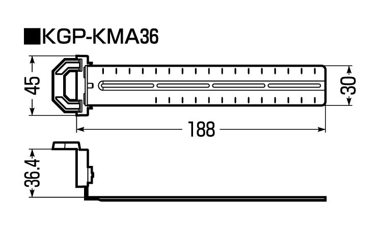 KGP－KMA36 《標準(または鉄)/生地(または標準)》 | 特殊ねじ・ﾊﾞﾈ・端子･ﾍﾞｱﾘﾝｸﾞ,標準(または鉄),生地(または標準),未来工業 | ネジショップ