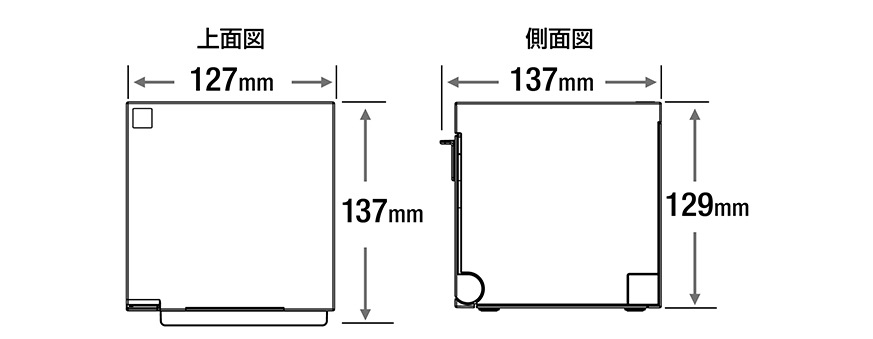 【エプソン正規代理店】レシートプリンター TM-m55 TM55-611W/TM55-612B ホワイト/ブラック Bluetooth/USB ...