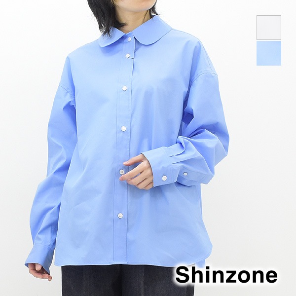 【23SS先行予約】THE SHINZONE シンゾーン ラウンドカラーシャツ ROUND COLLAR SHIRTS 23SMSBL01【送料無料】【予約】 | BRAND LIST,S ...