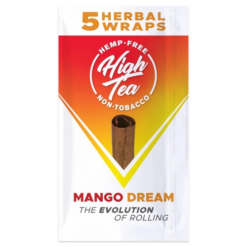 ジューシーな甘さのマンゴーフレーバー「ハイ ティー ハーバルラップ」/High Tea Herbal Wraps Mango Dream 5枚 ...