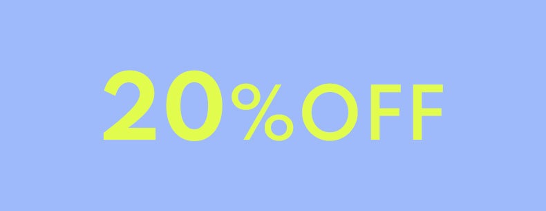 SALE 20%off