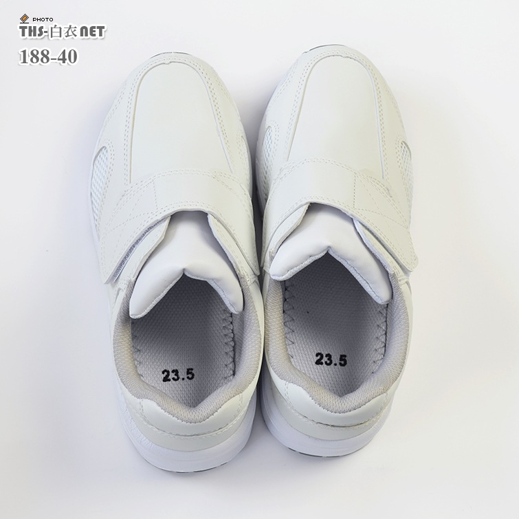 【THS-白衣通販】 男女兼用静電気対策スニーカー(マジックタイプ)[KAZEN製品] 188-4