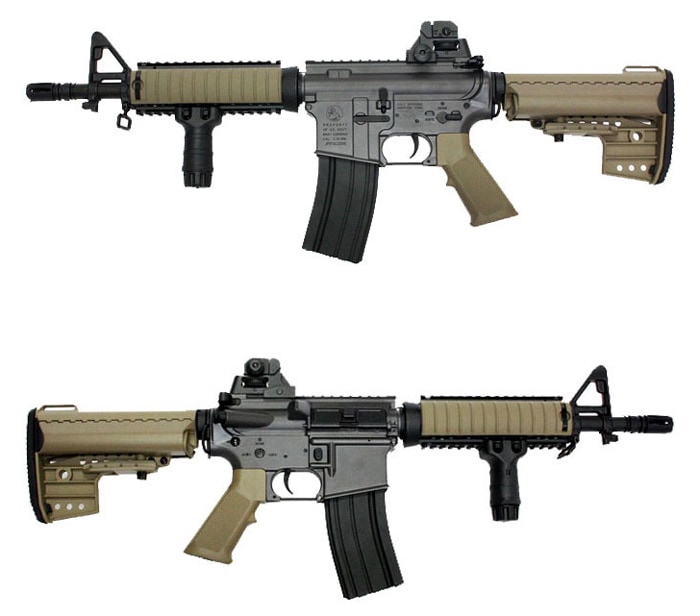 CM002TAN M4 CQB-R フルメタル電動ガン TAN【180日間安心保証つき】