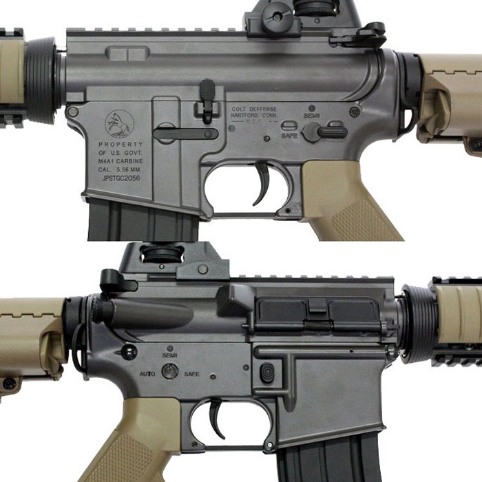 CM002TAN M4 CQB-R フルメタル電動ガン TAN【180日間安心保証つき】