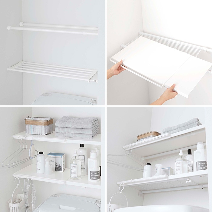 tower タワー 伸縮 つっぱり棒用棚板 S | 商品種別,家具,ラック・シェルフ,突っ張り | uminecco（ウミネッコ）