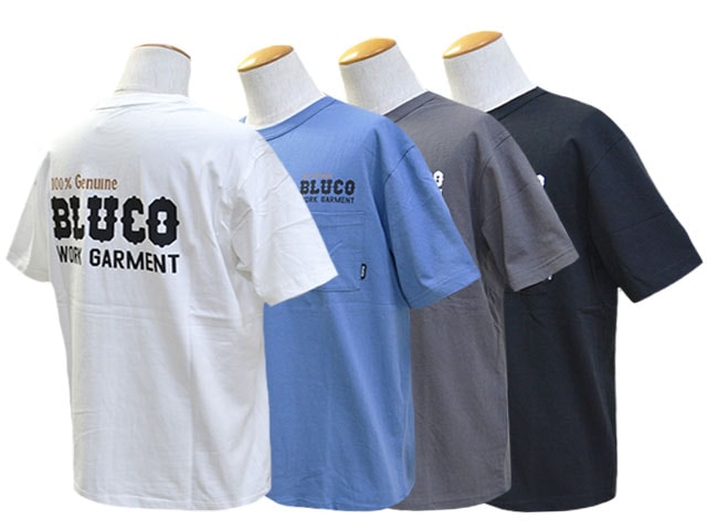 全4色【BLUCO/ブルコ】2025SS「Pocket Tee”BOLT”/ポケットTee”ボルト”」(153-22-012) | ブランド ...