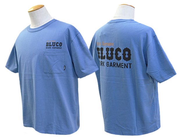 全4色【BLUCO/ブルコ】2025SS「Pocket Tee”BOLT”/ポケットTee”ボルト”」(153-22-012) | ブランド ...