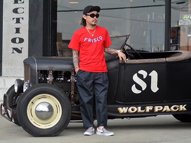 全3色【415 CLOTHING/415クロージング】「Printed S/S Tee”FRISCO 415”/プリンテッドショートスリーブ ...